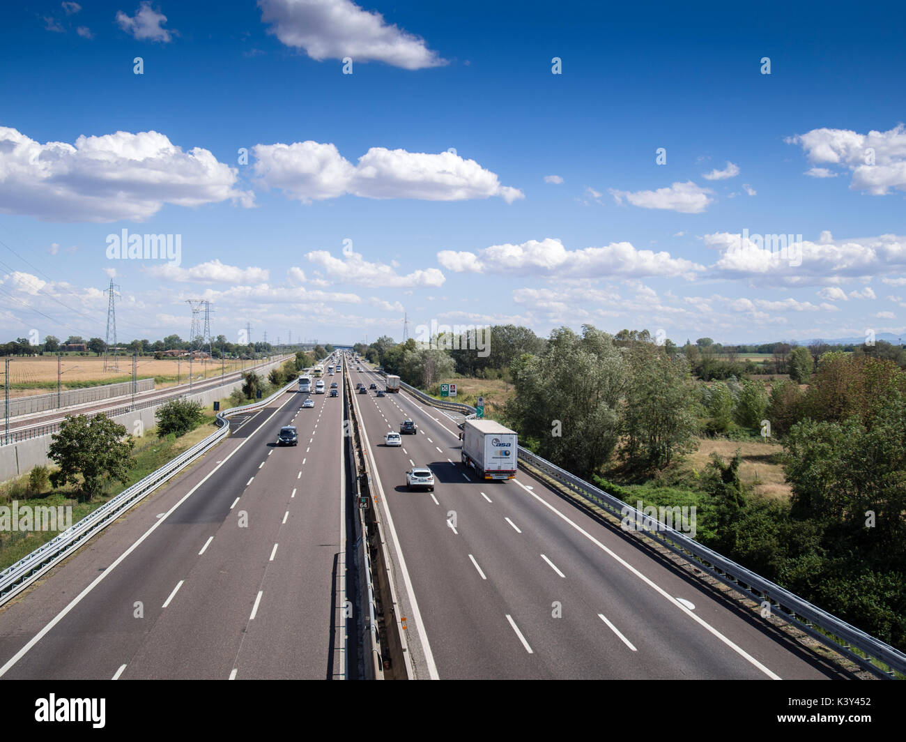 Autostrada Italiana Immagini e Fotos Stock - Alamy
