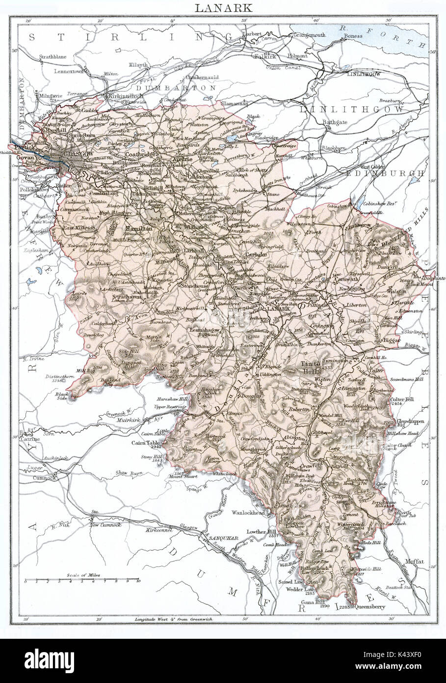 Mappa di motherwell immagini e fotografie stock ad alta risoluzione - Alamy