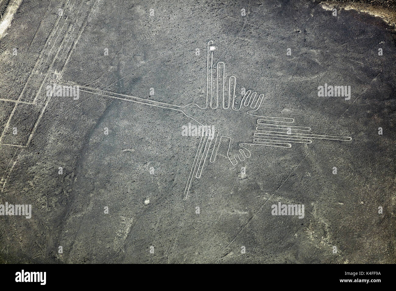 Il Colibrì, Linee di Nazca, (antica geoglifi e Sito del Patrimonio ...