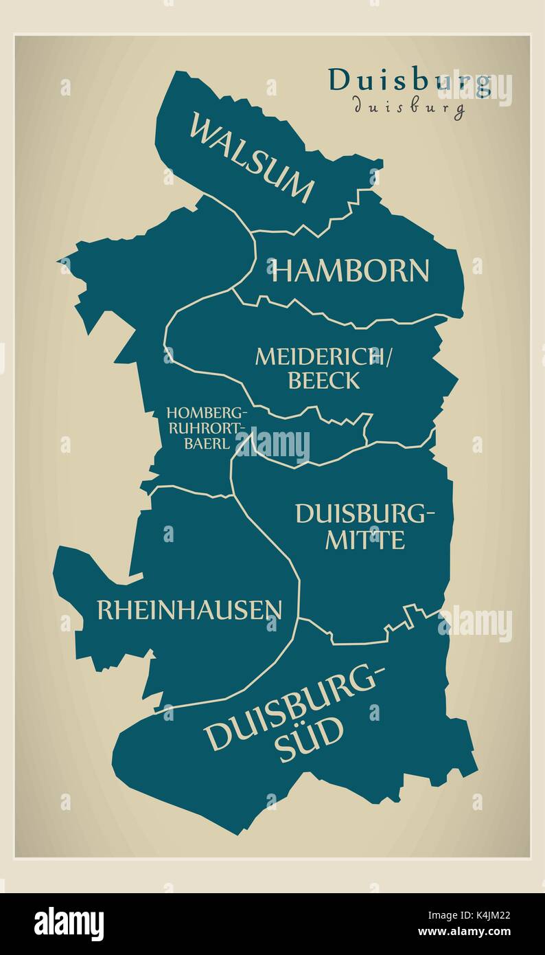 Mappa di duisburg immagini e fotografie stock ad alta risoluzione - Alamy