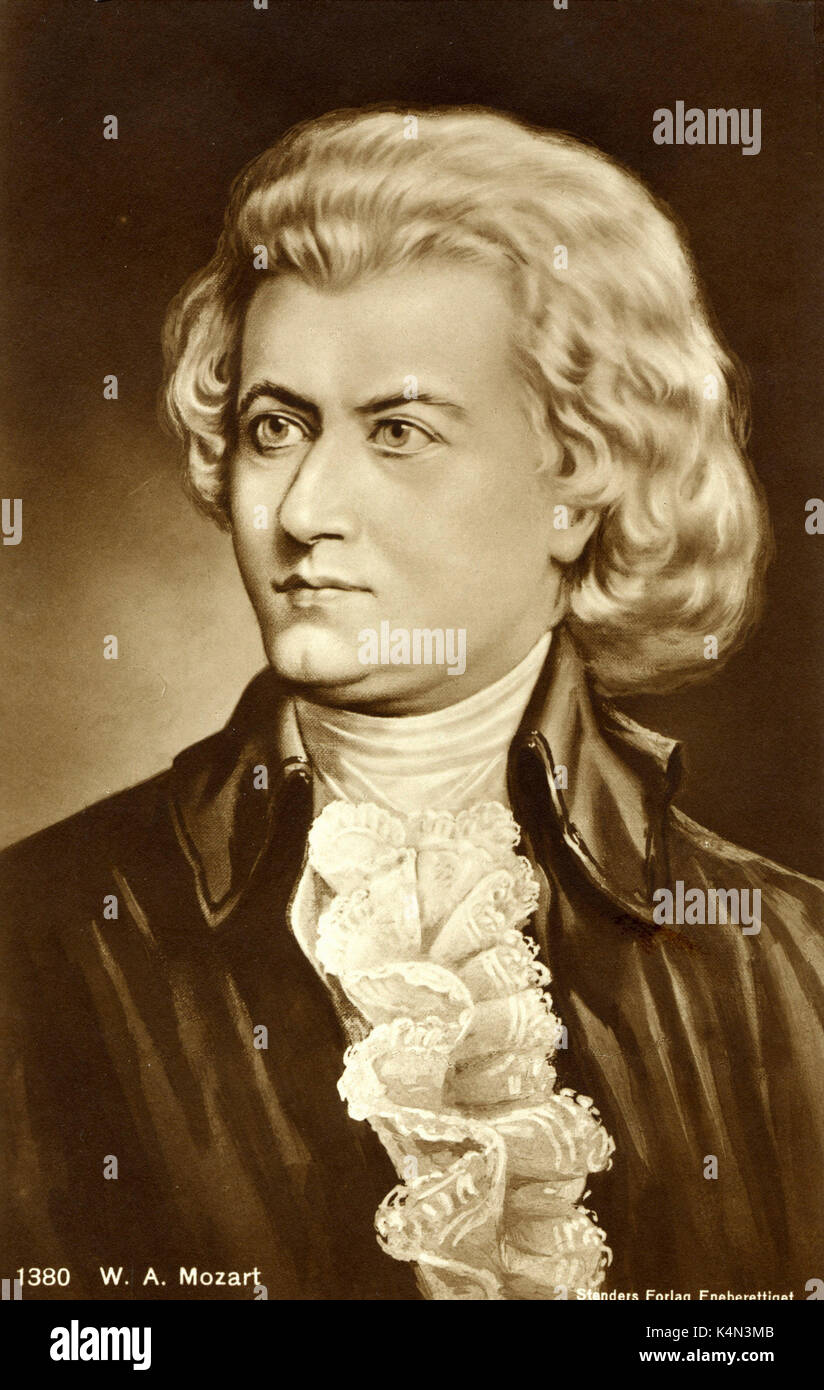 Wolfgang mozart portrait immagini e fotografie stock ad alta ...