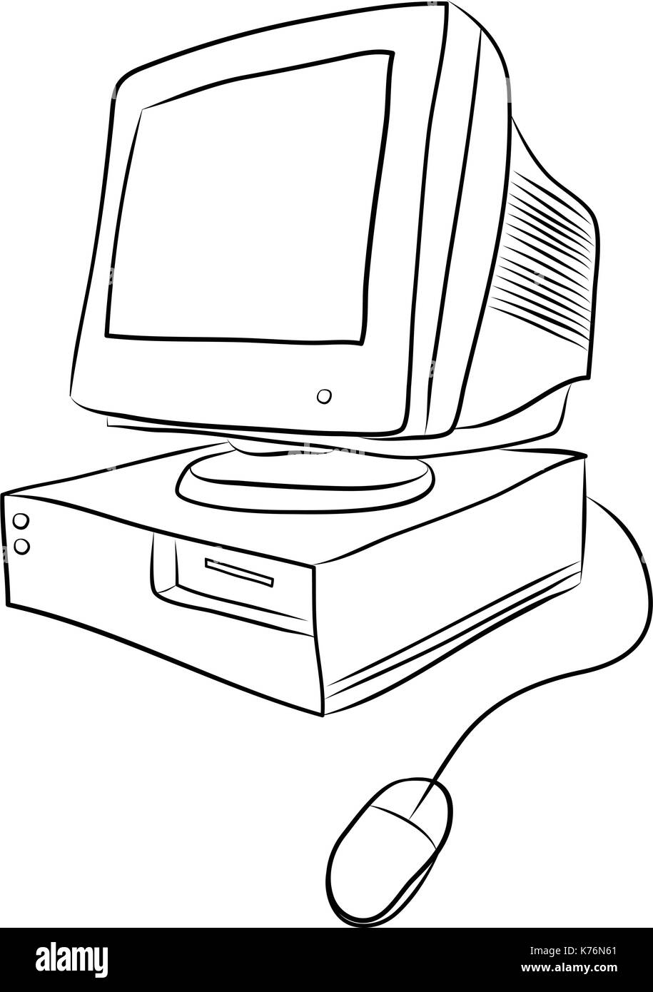 Disegno a computer Immagini Vettoriali Stock - Alamy