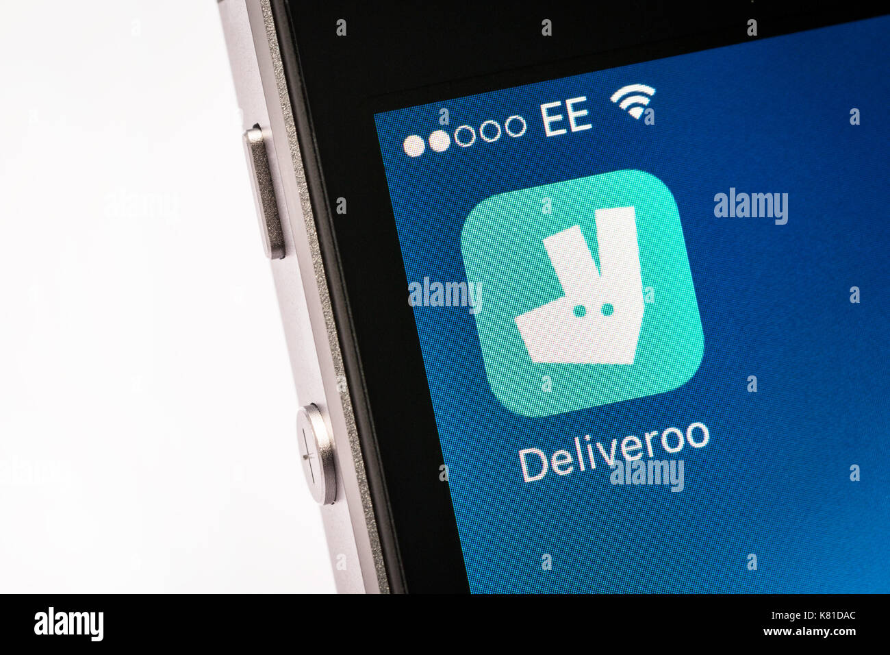 Deliveroo app immagini e fotografie stock ad alta risoluzione - Alamy
