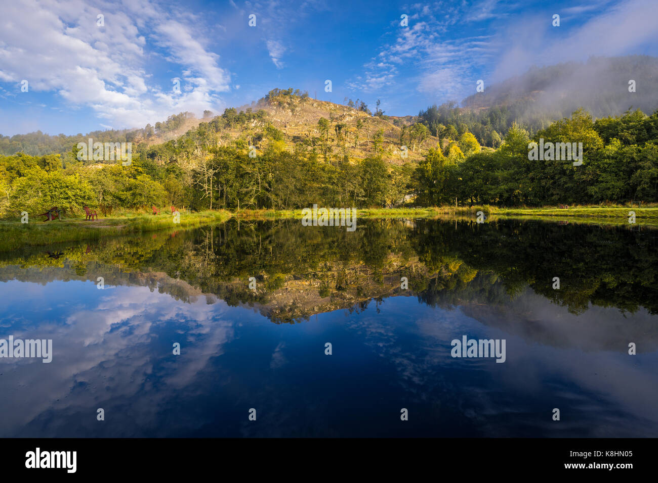 Tigh mor loch achray immagini e fotografie stock ad alta risoluzione ...