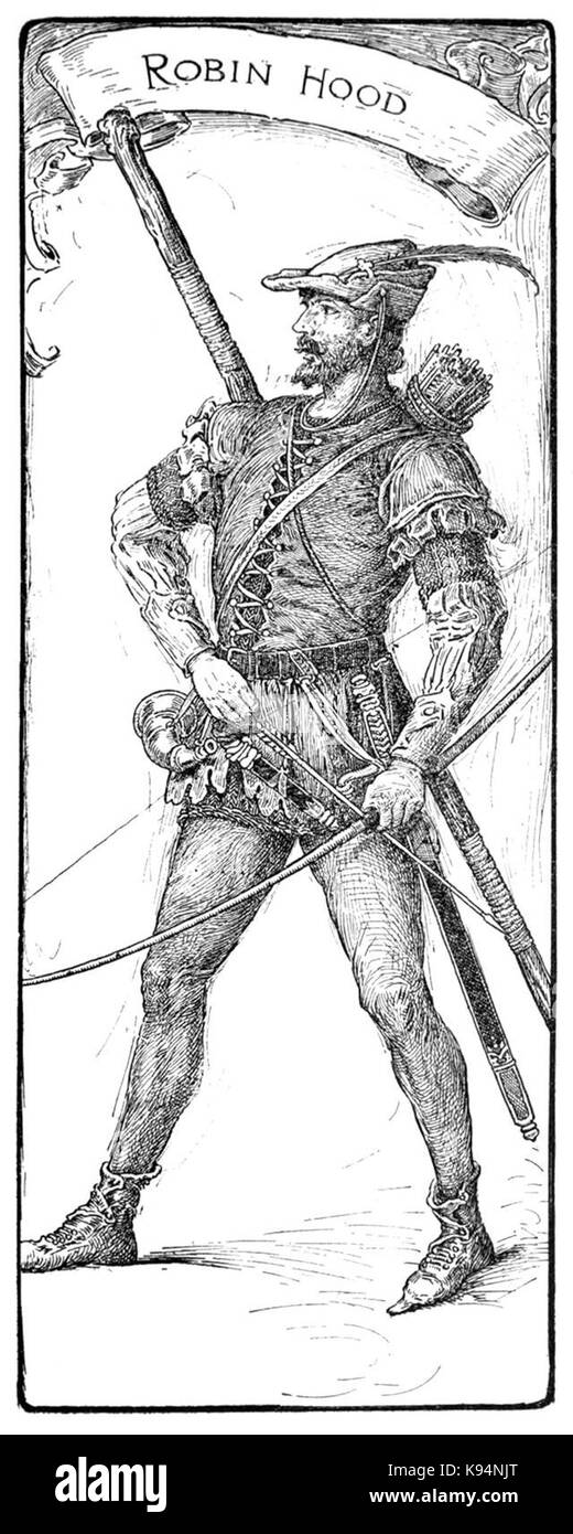 Robin hood drawing immagini e fotografie stock ad alta risoluzione - Alamy