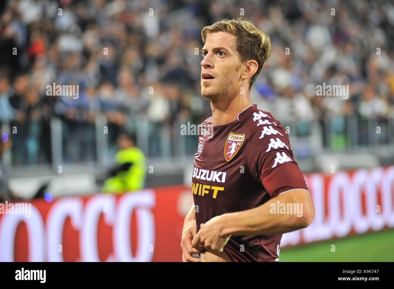 Cristian ansaldi (torino fc) durante la serie di una partita di calcio ...