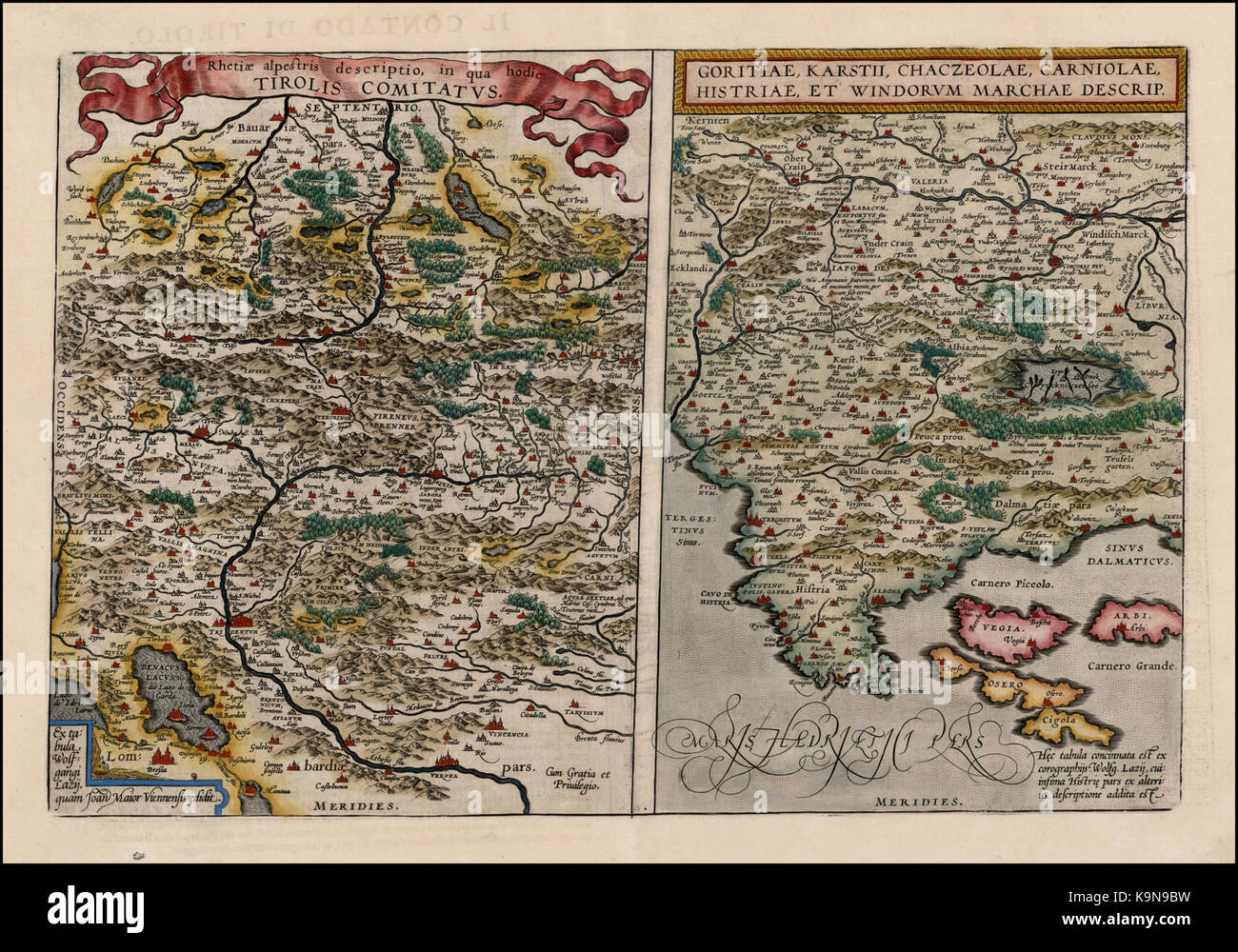 Mappa di carniola immagini e fotografie stock ad alta risoluzione - Alamy