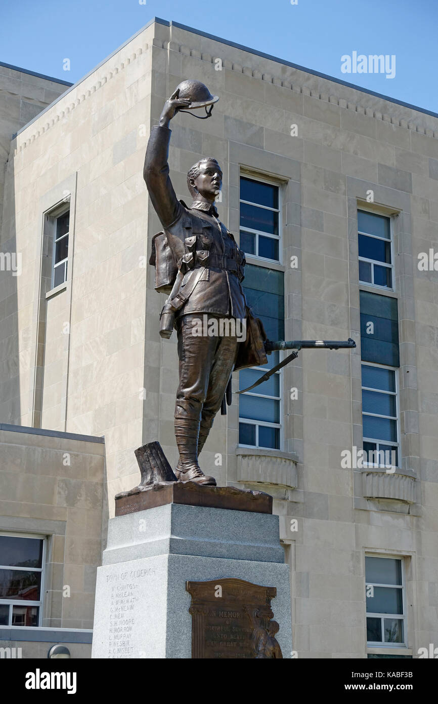 Monumento ai caduti di goderich immagini e fotografie stock ad alta ...