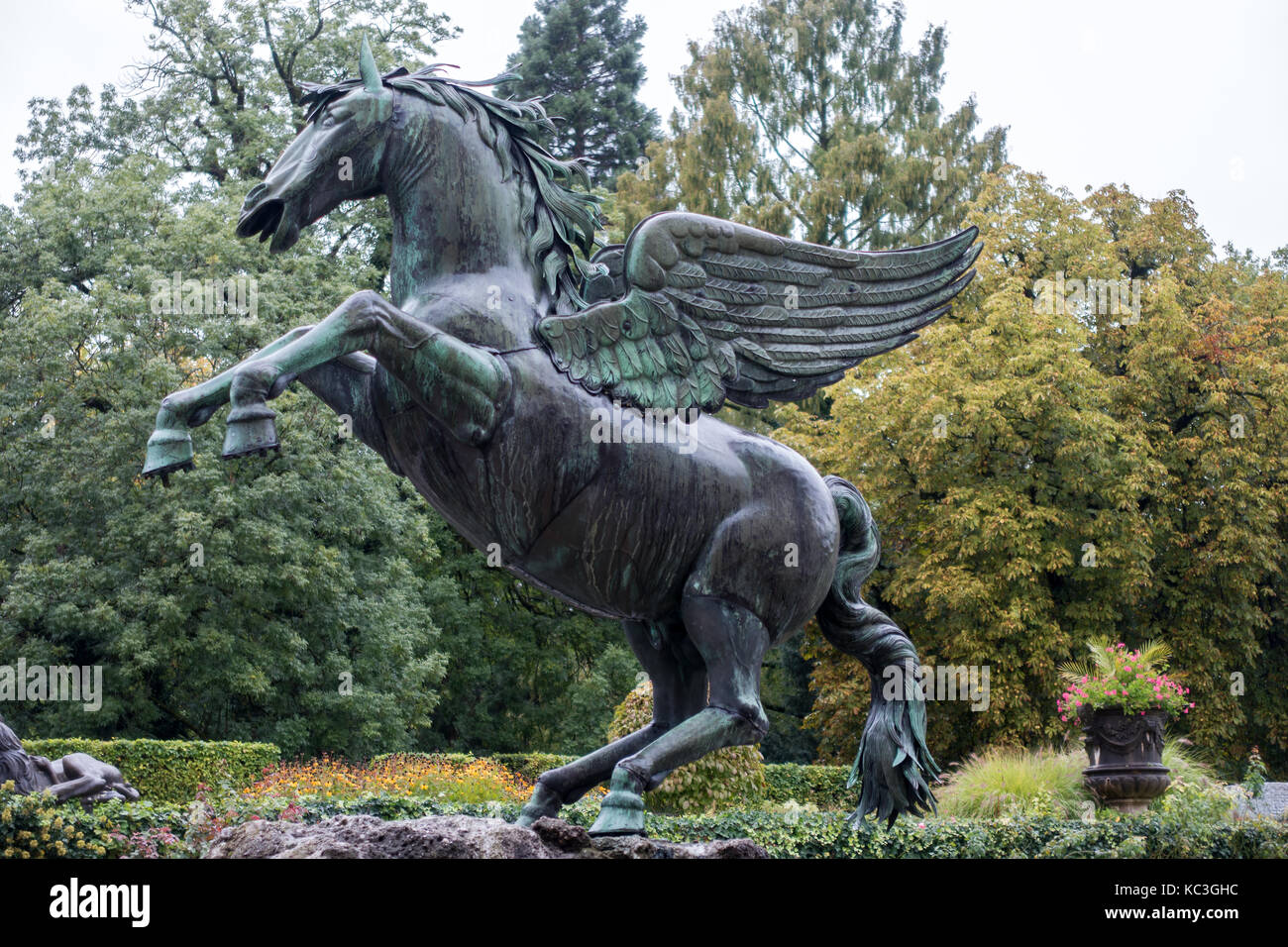 Statua di un cavallo alato immagini e fotografie stock ad alta ...