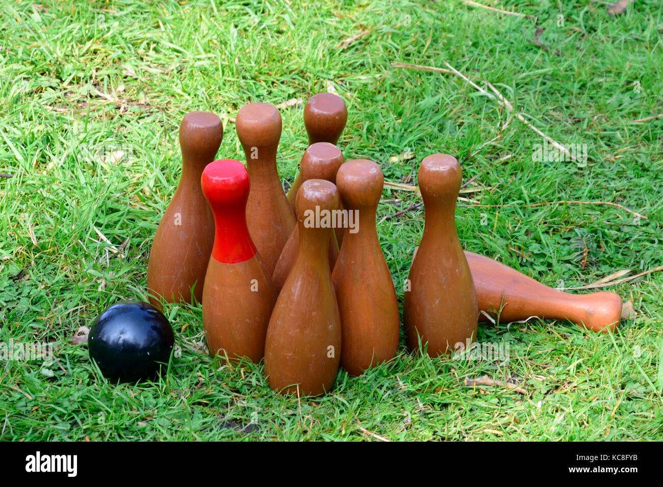 Birilli d'epoca immagini e fotografie stock ad alta risoluzione - Alamy