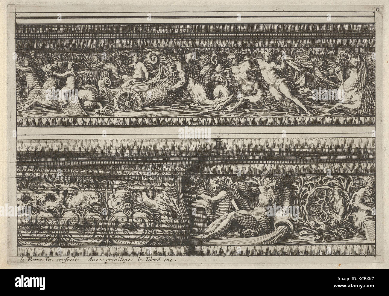 Due decora fregi disegni immagini e fotografie stock ad alta ...