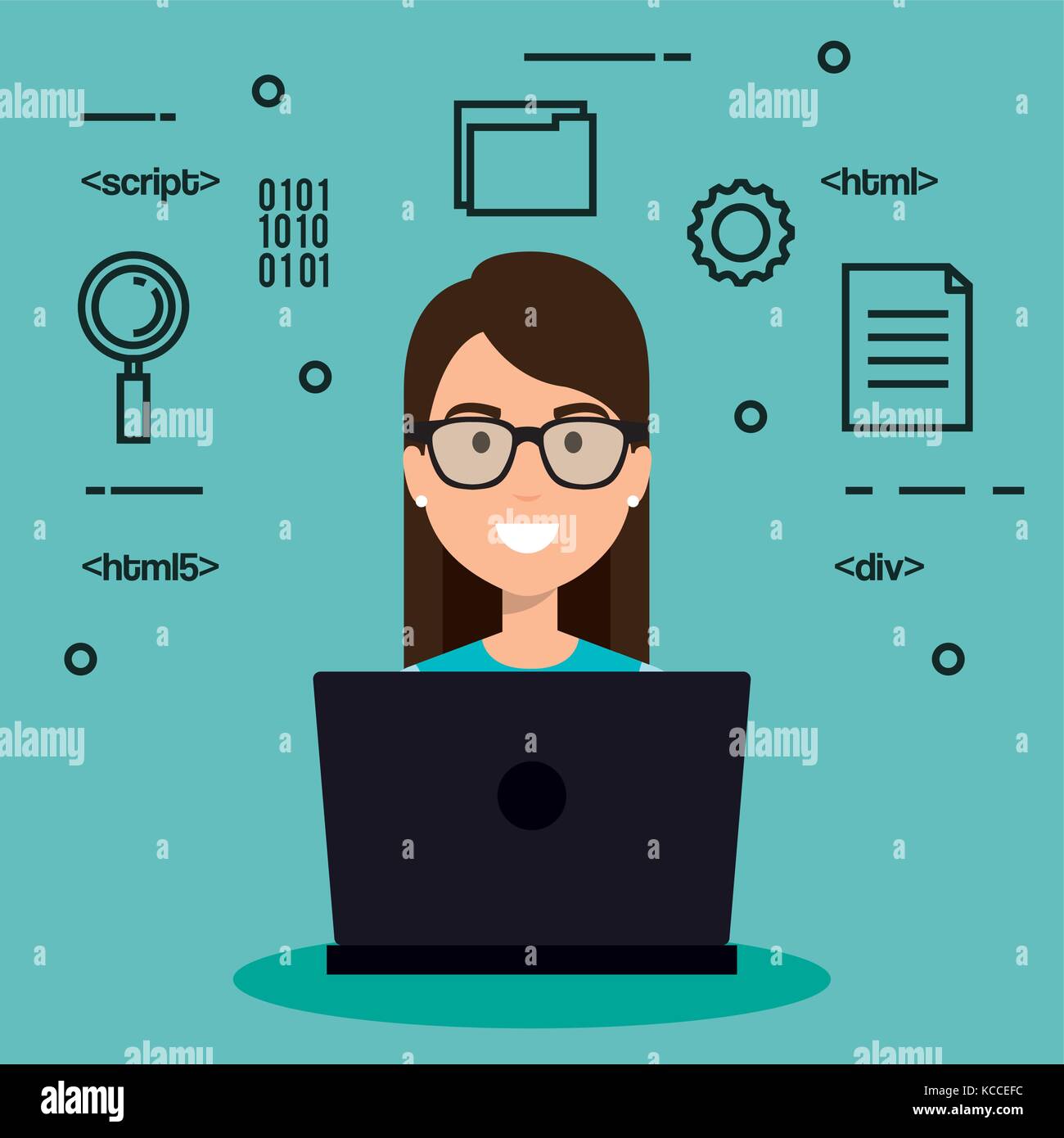 Software programmer Immagini Vettoriali Stock - Alamy