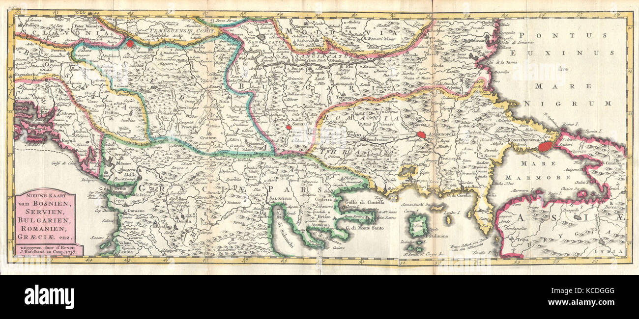 Mappa dei ratelband dei balcani immagini e fotografie stock ad alta ...