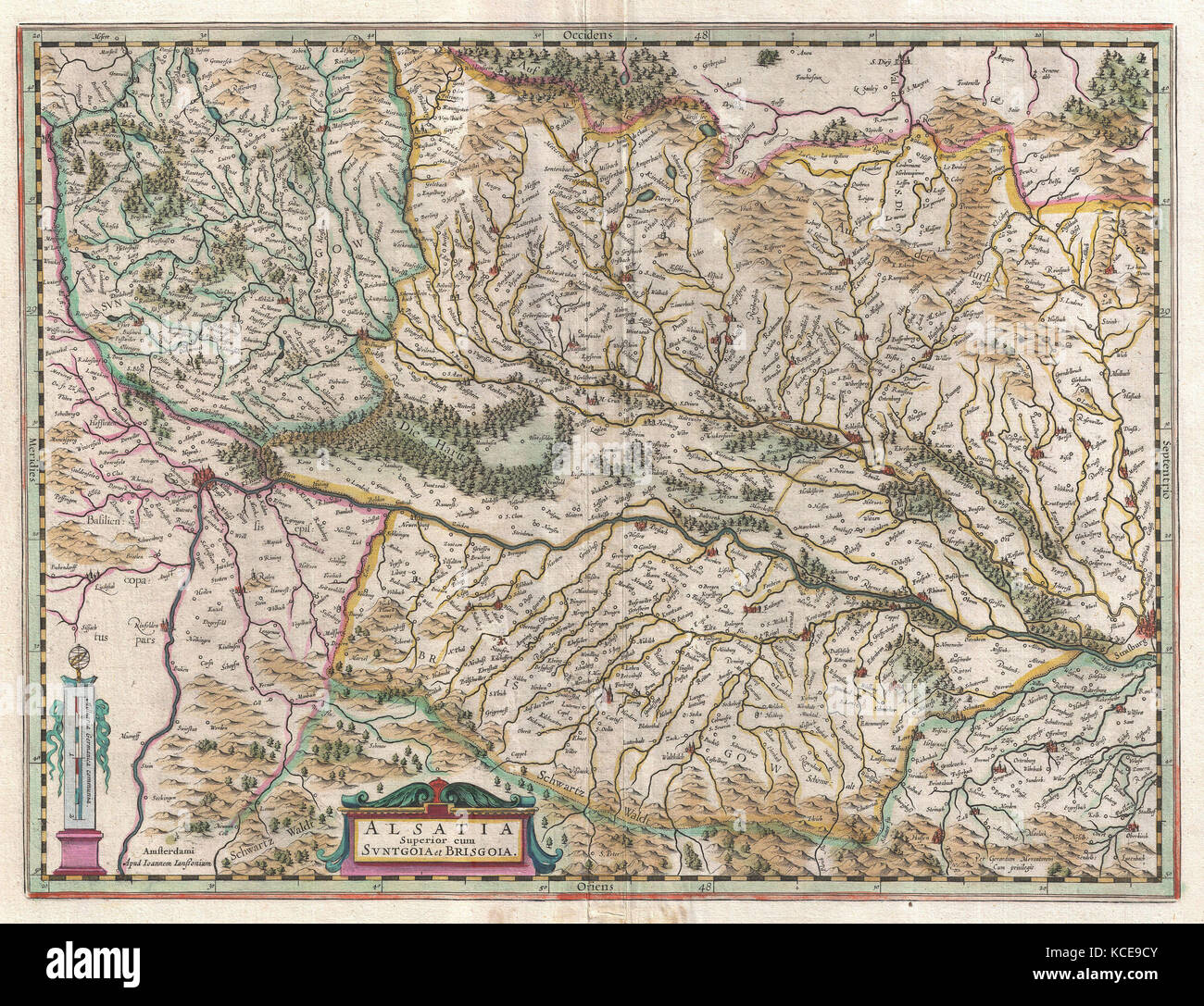 Basel map immagini e fotografie stock ad alta risoluzione - Alamy
