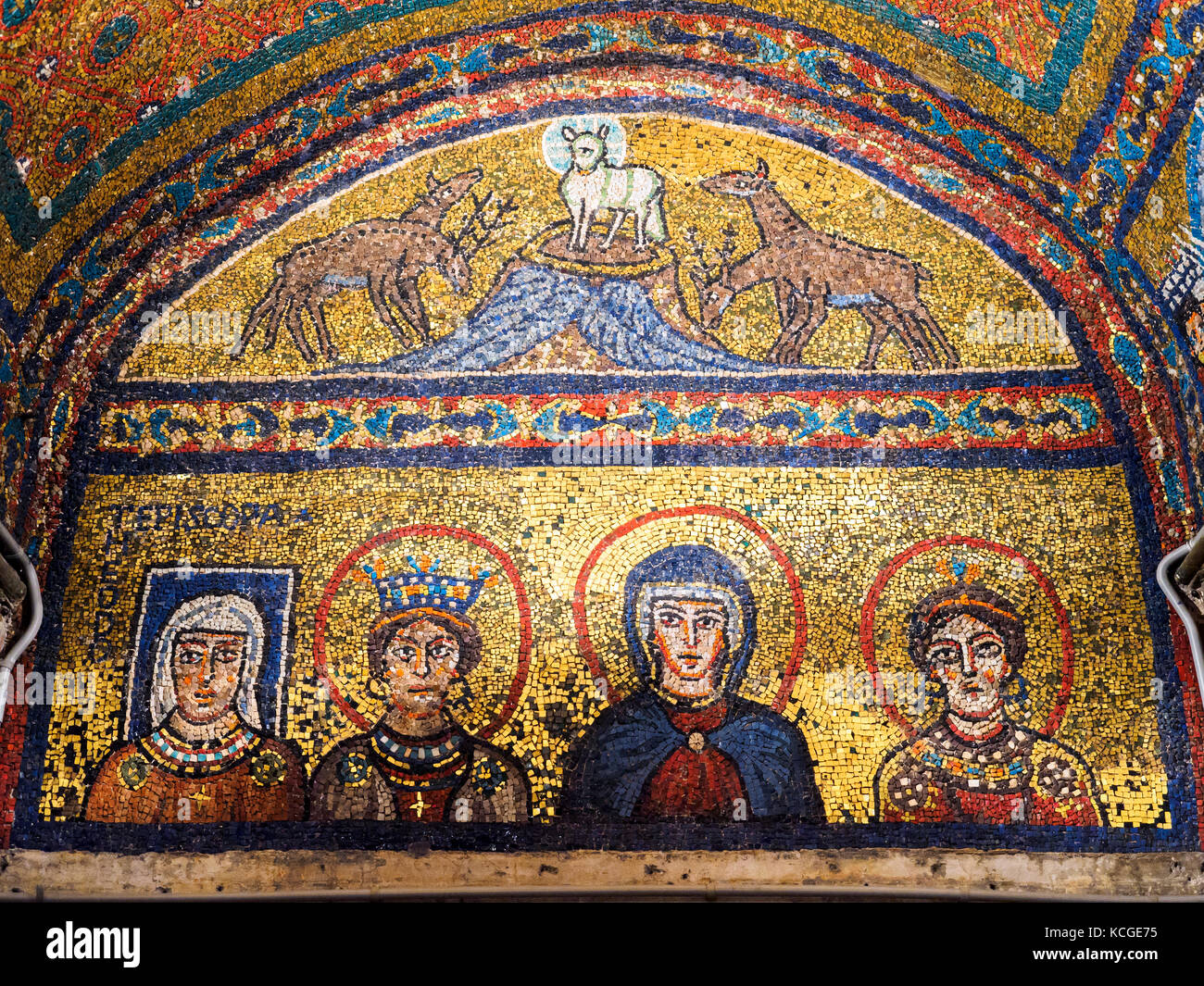Soffitto di San Zenone i mosaici della Cappella - Basilica di Santa ...