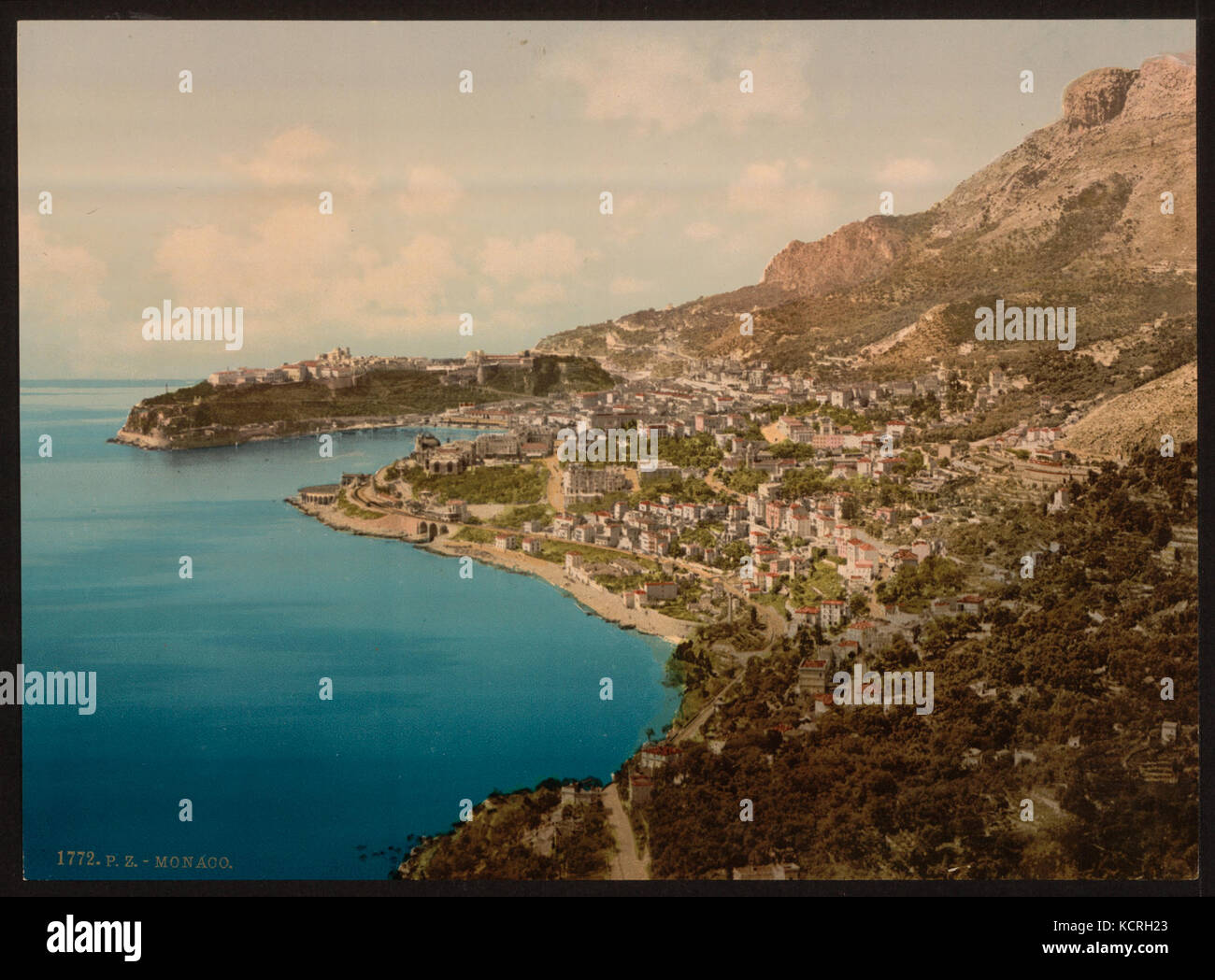 Principato di monaco cartina immagini e fotografie stock ad alta ...
