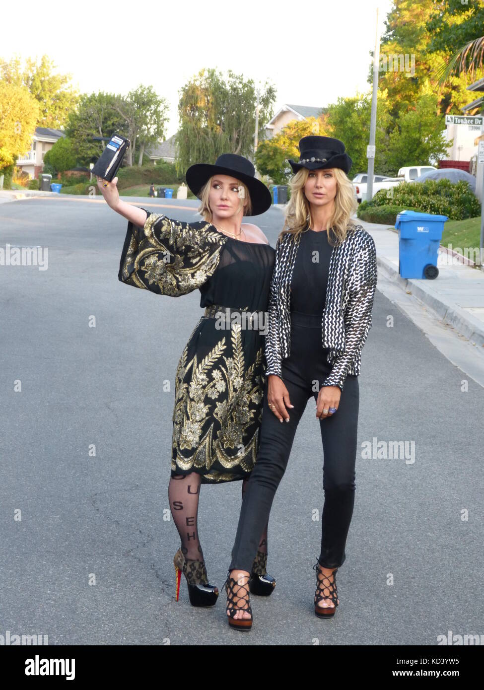 U. Il Fashion Designer Nikki Lund e la modella britannica e socialite ...