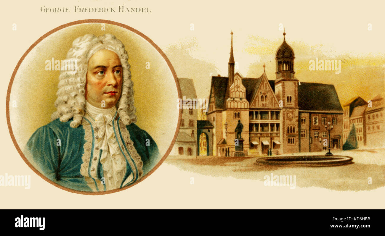 18thcentury baroque handel portrait immagini e fotografie stock ad alta ...