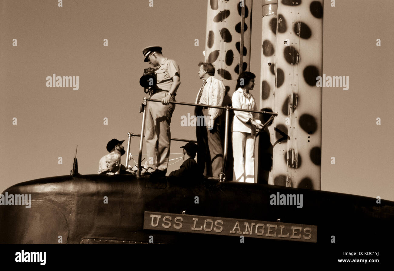 Il presidente Jimmy Carter, prima Signora Rosalynn Carter e Admiral ...