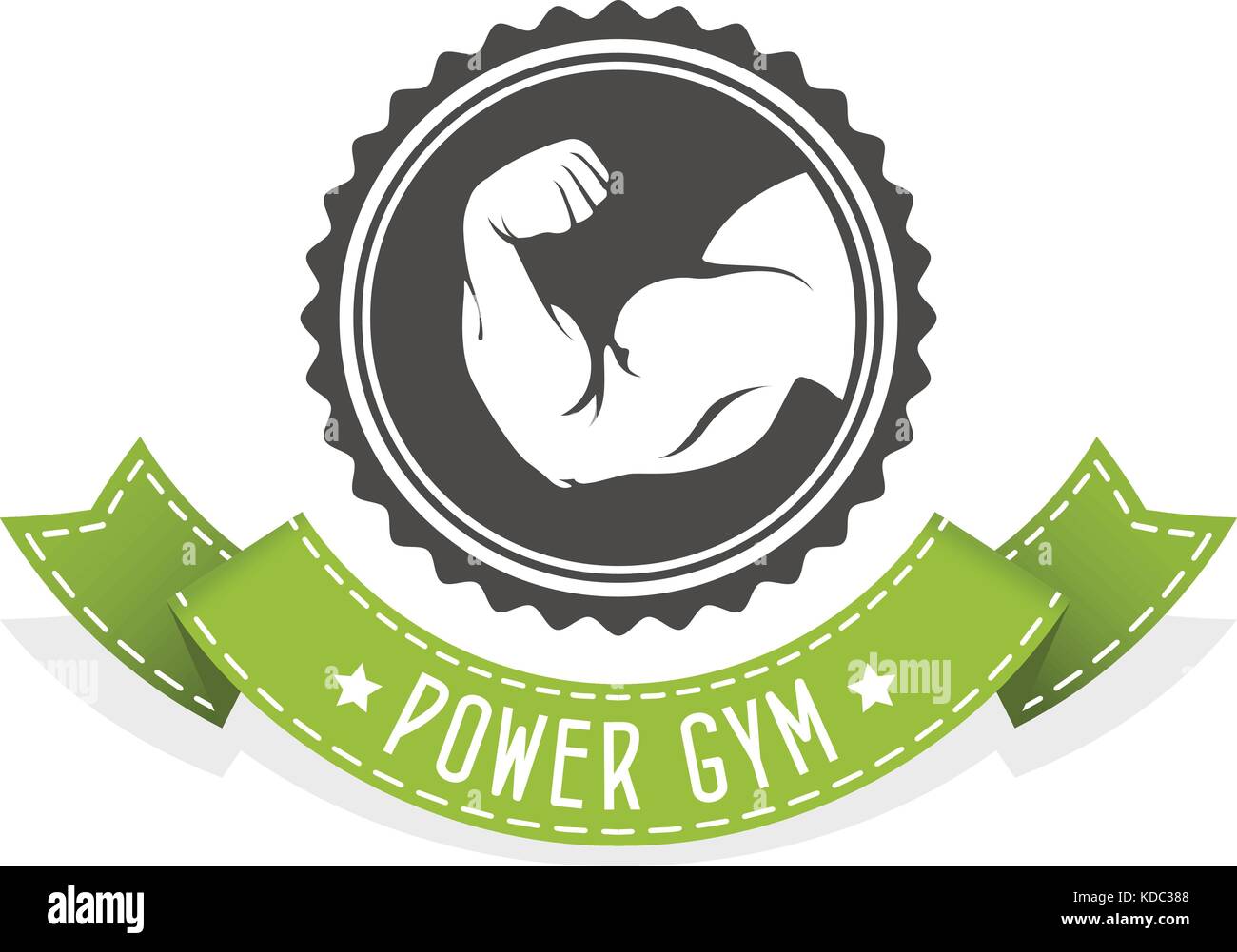 Emblema del bodybuilding immagini e fotografie stock ad alta ...