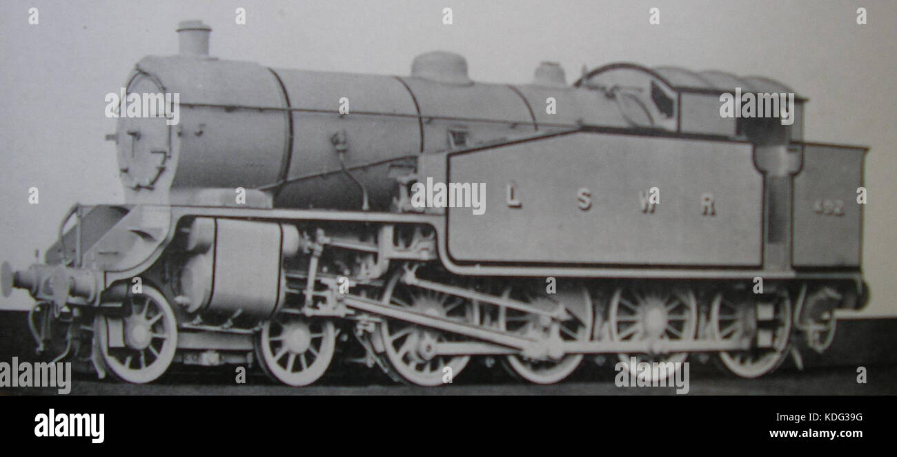 Lswr locomotiva a vapore immagini e fotografie stock ad alta ...