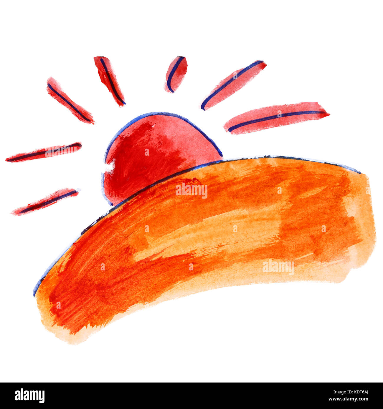 Disegno del tramonto immagini e fotografie stock ad alta risoluzione ...