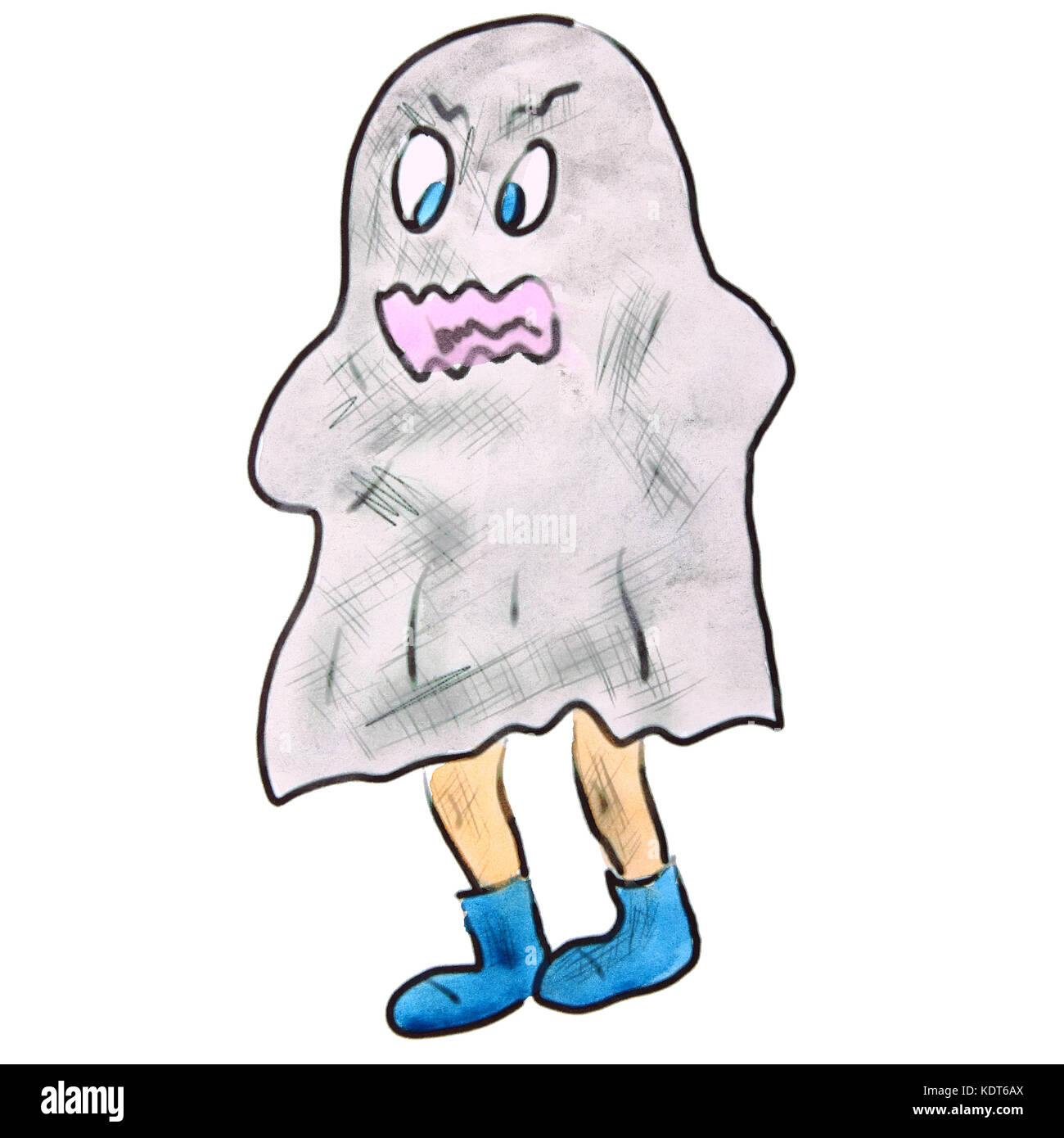 Paura cartoon bambini immagini e fotografie stock ad alta risoluzione ...