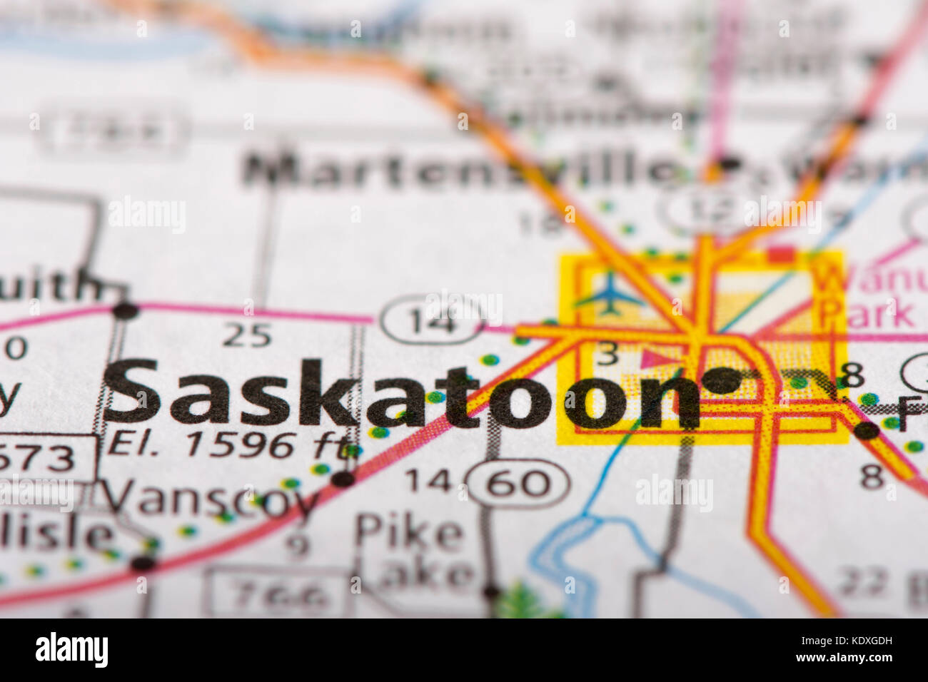 Political map of saskatchewan immagini e fotografie stock ad alta ...