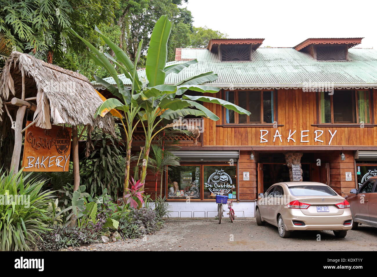 De Gustibus panificio, Ruta 256, Puerto Viejo de Talamanca, Limón provincia, il Mare dei Caraibi ...