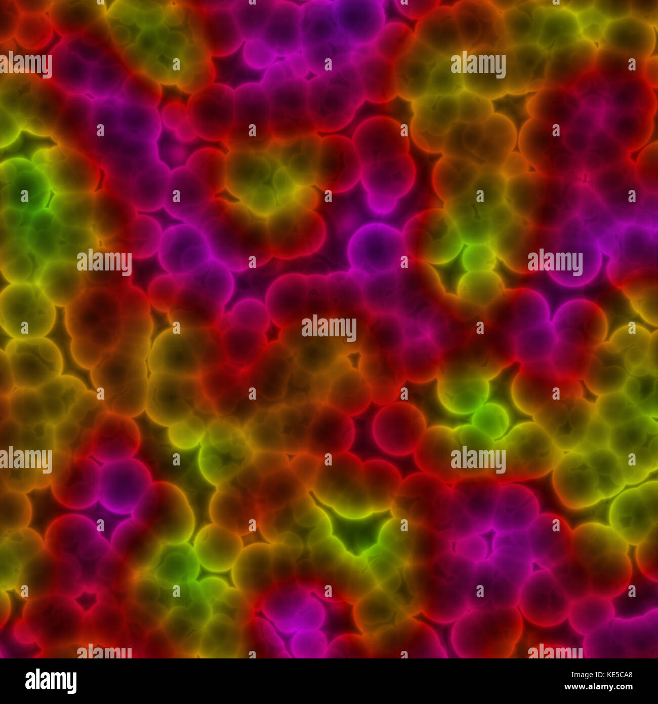 Cellule Al Microscopio Divisione Delle Cellule Staminali Embrionali