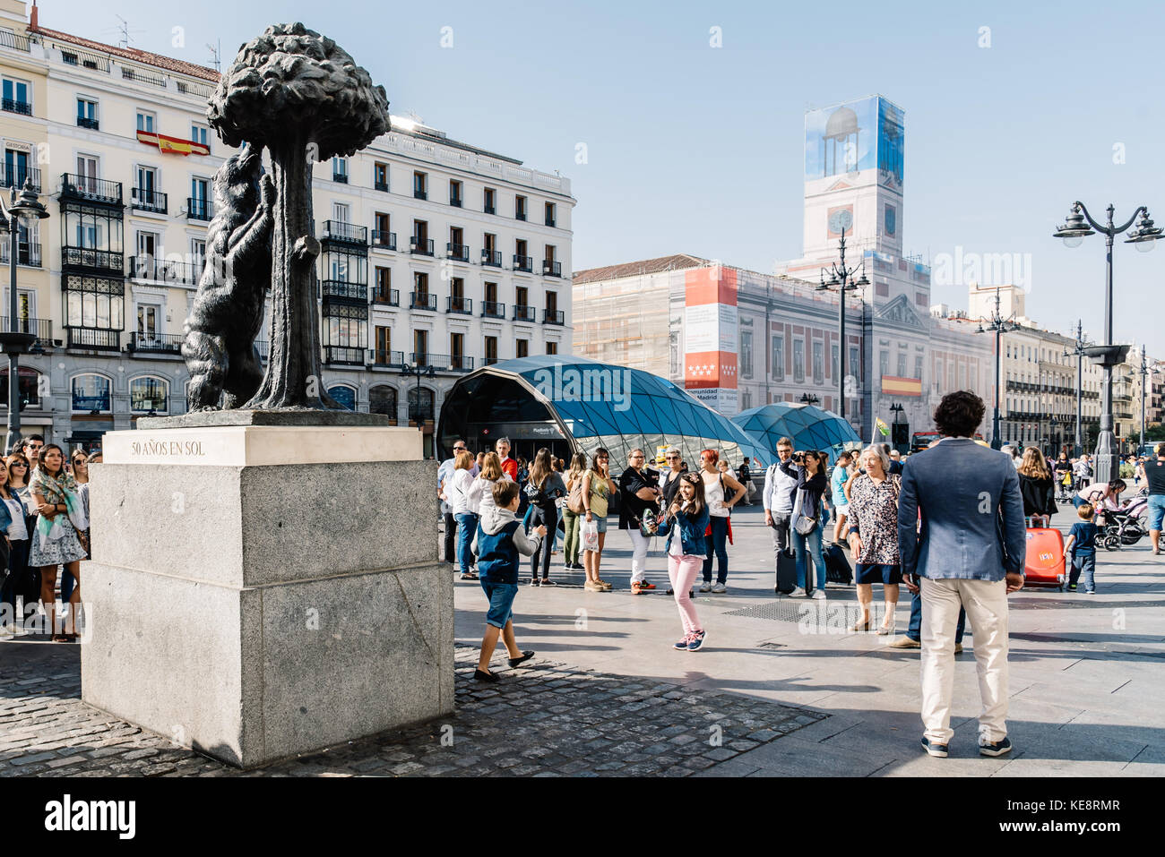 Madrid puerta del sol immagini e fotografie stock ad alta risoluzione ...
