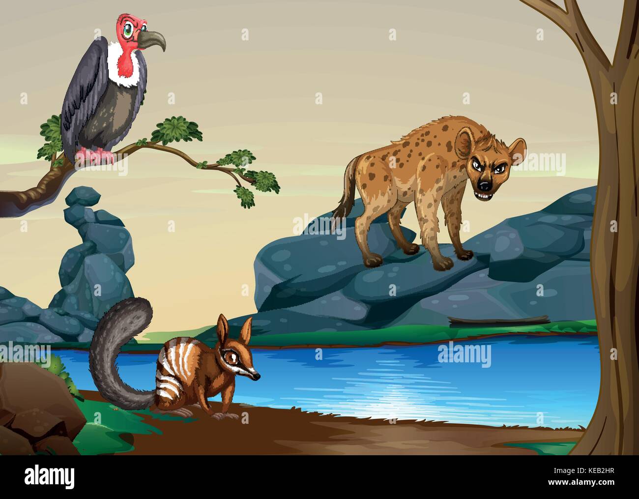 Animali rari e in via di estinzione Immagini Vettoriali Stock - Alamy