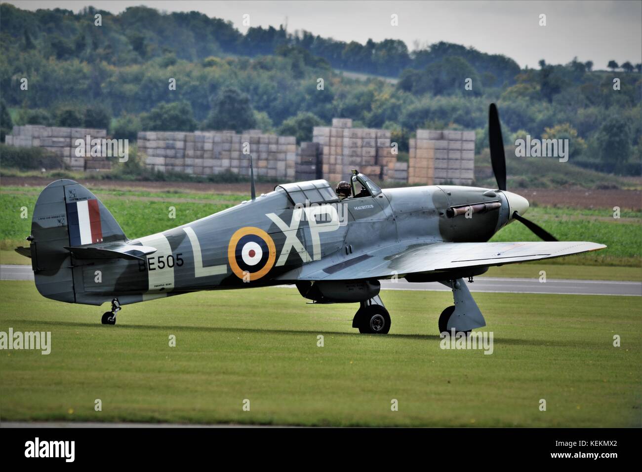 Hawker hurricane single engine fighter immagini e fotografie stock ad ...