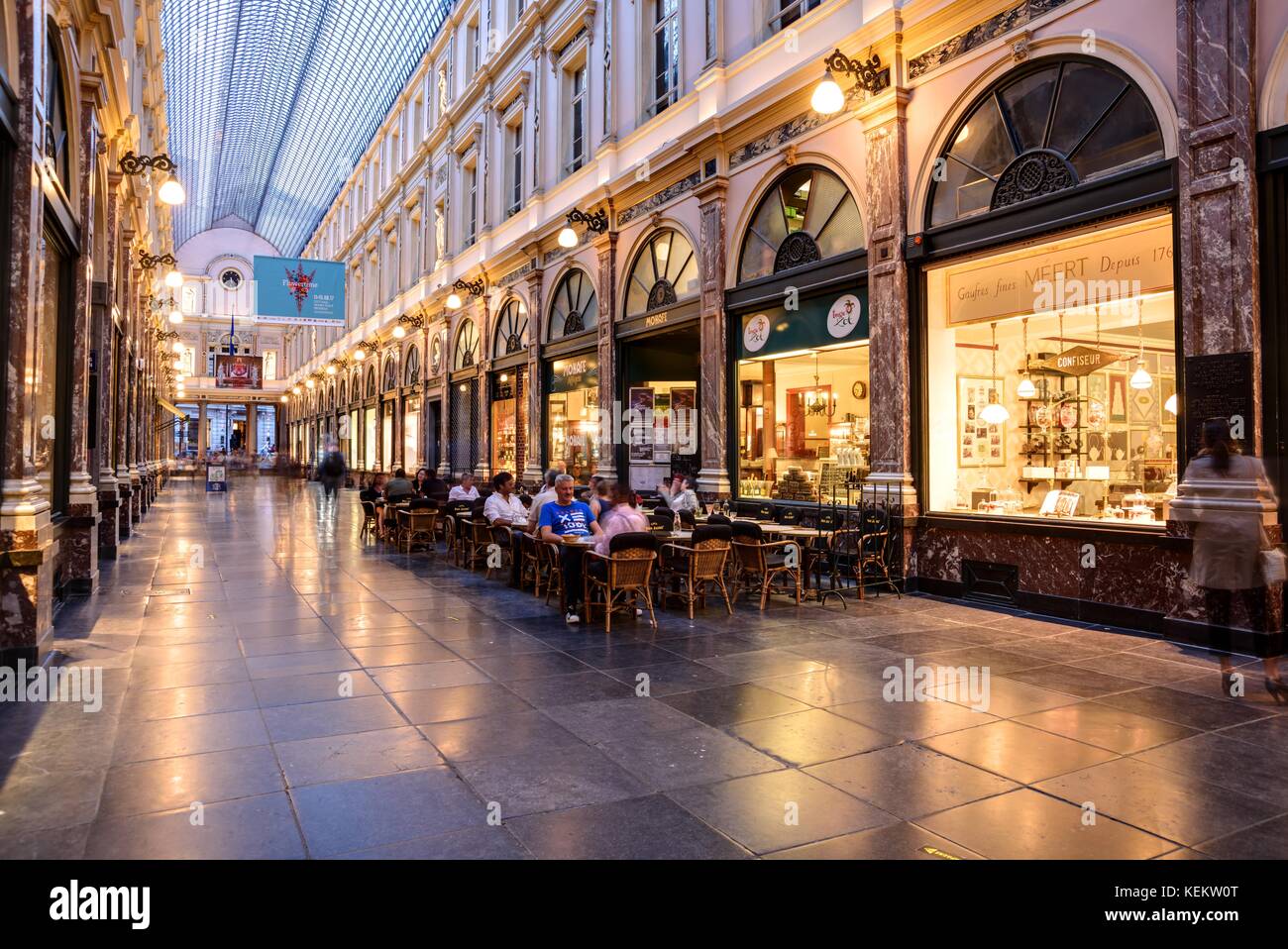 Brüssel, Les Galeries Royales Saint-Hubert, Koninklijke Sint ...