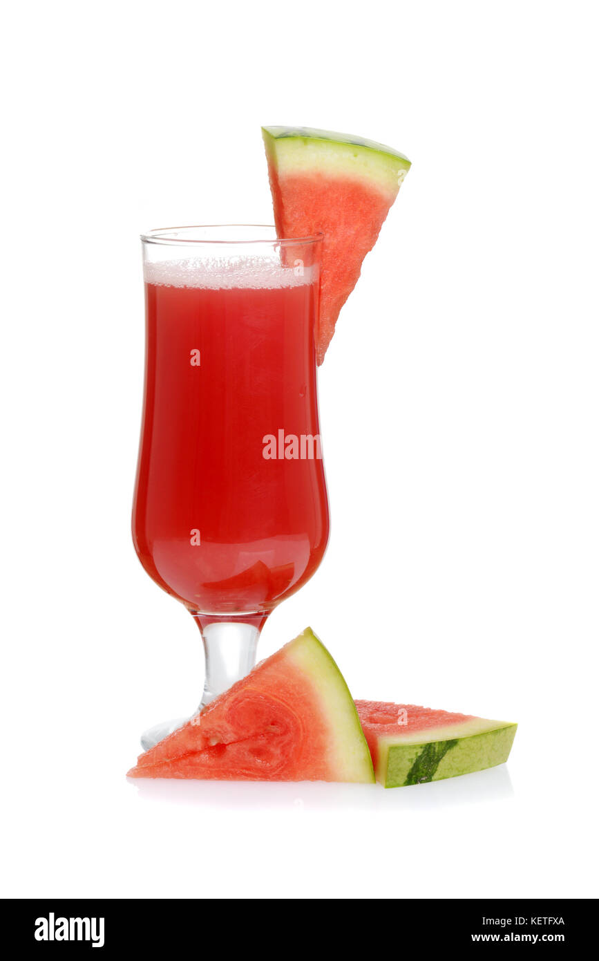 Spicchio anguria sfondo bianco immagini e fotografie stock ad alta ...