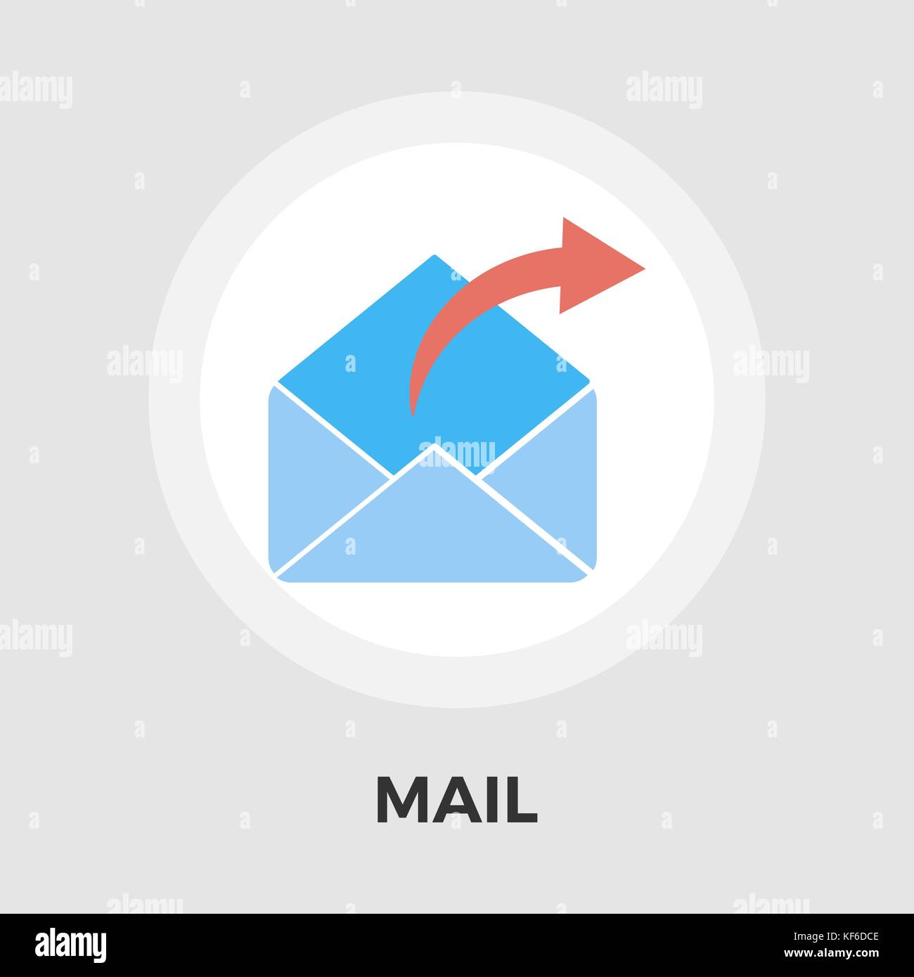Icona della posta in arrivo Immagini Vettoriali Stock - Alamy