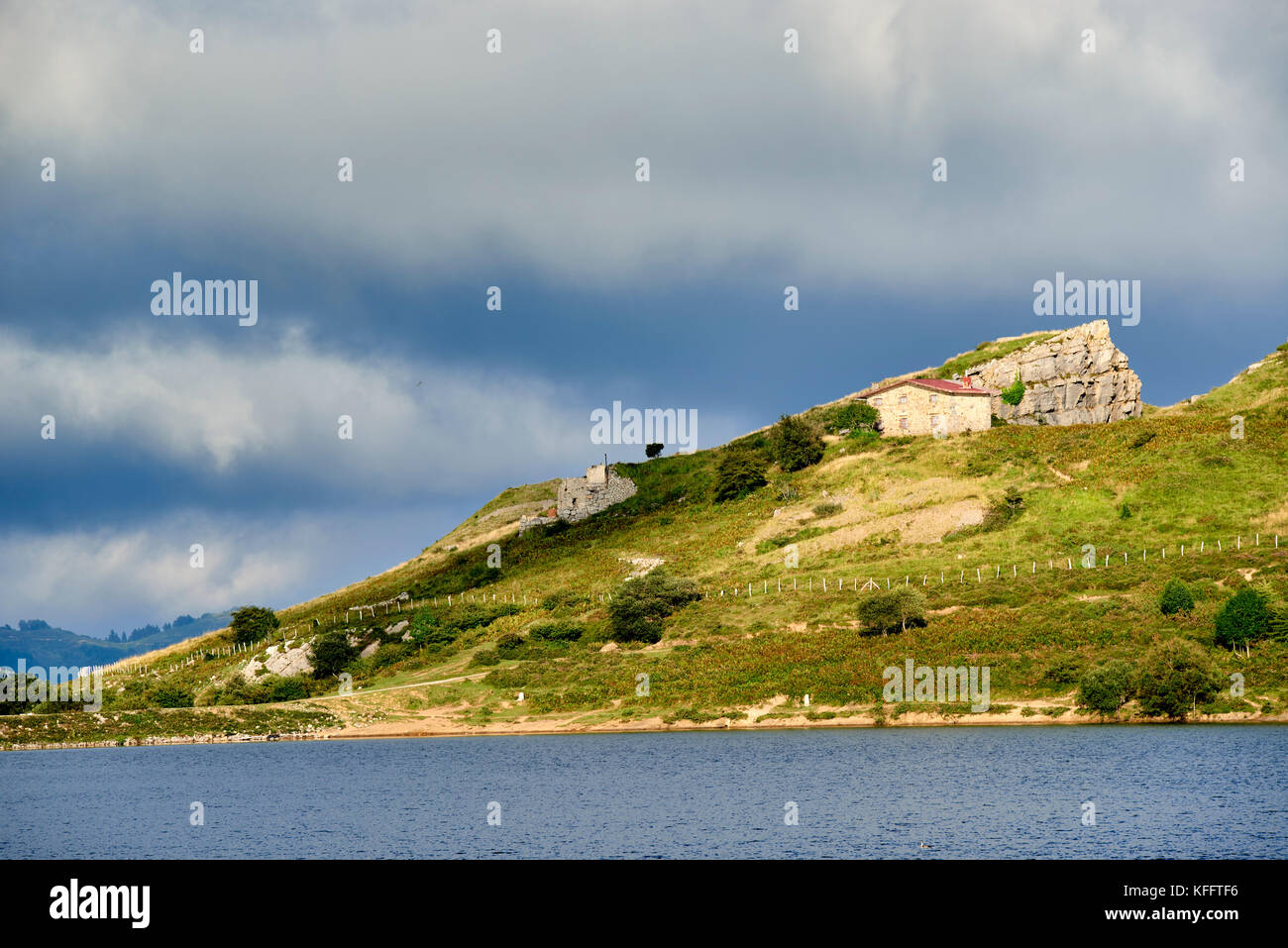 El juncal reservoir embalse el juncal immagini e fotografie stock ad ...