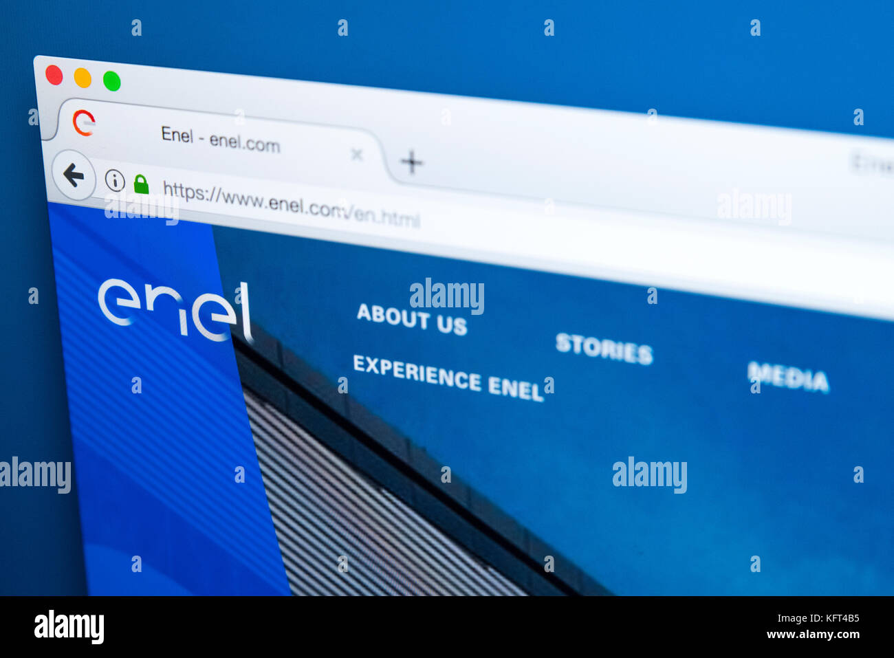 Enel logo immagini e fotografie stock ad alta risoluzione - Alamy