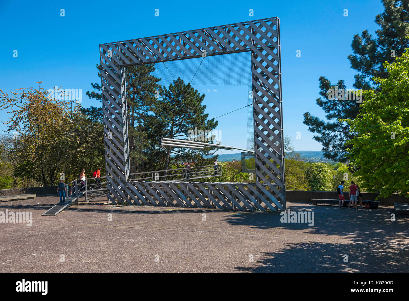 Kassel, Hessen, Germania Deutschland Rahmenbau Documenta 6 1977 ...