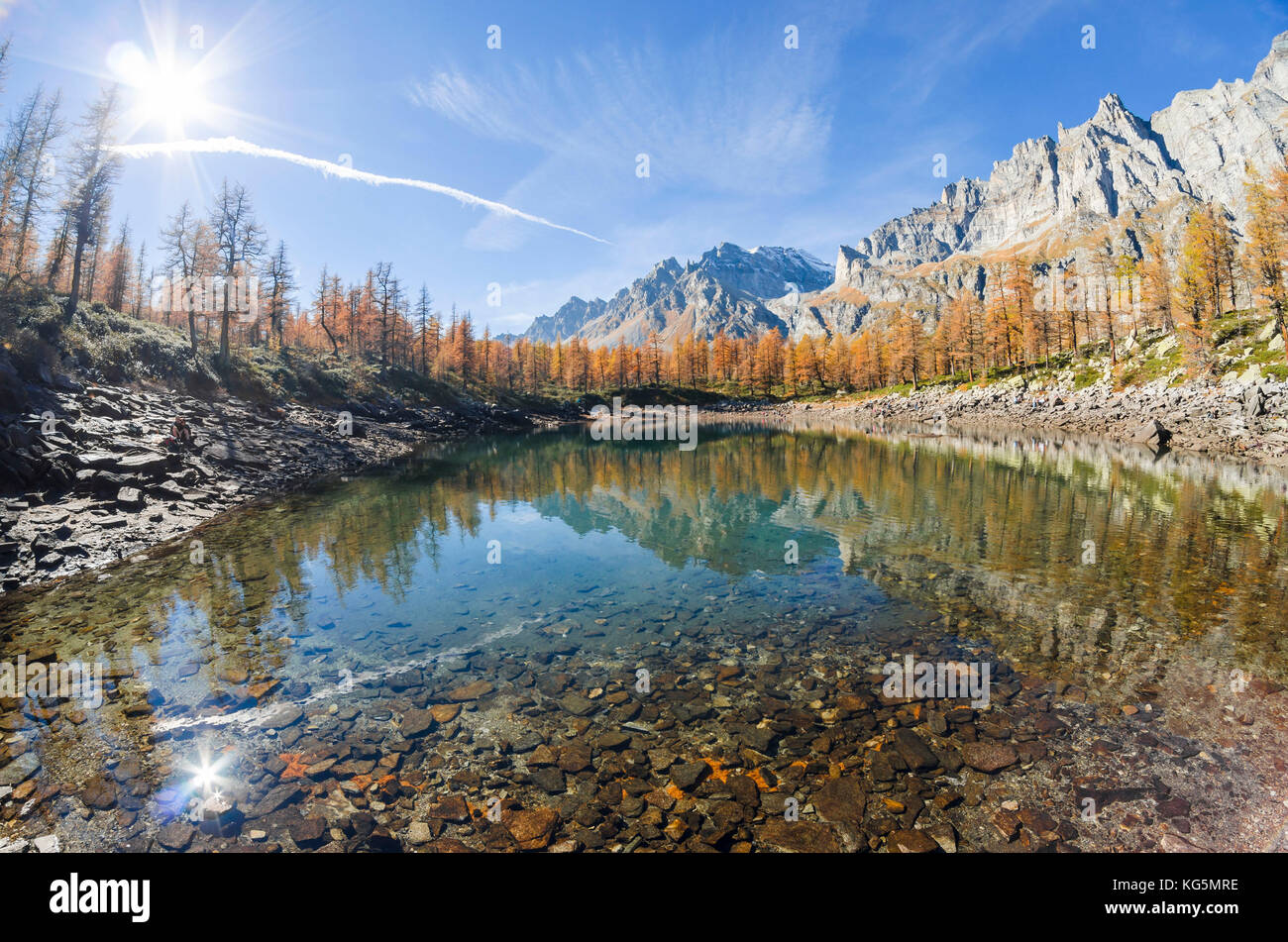Il lago nero, Alpe Devero, Ossola, PIEMONTE, ITALIA, alpi italiane Foto ...