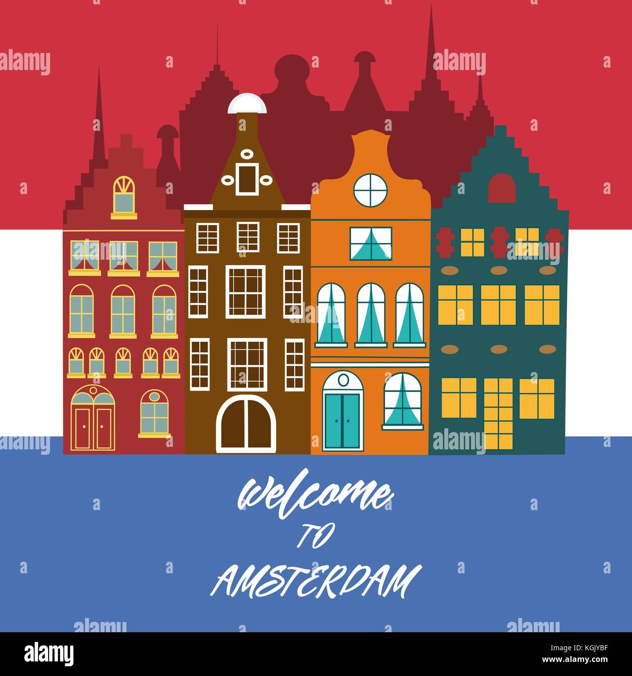 Simboli di amsterdam Immagini Vettoriali Stock - Alamy