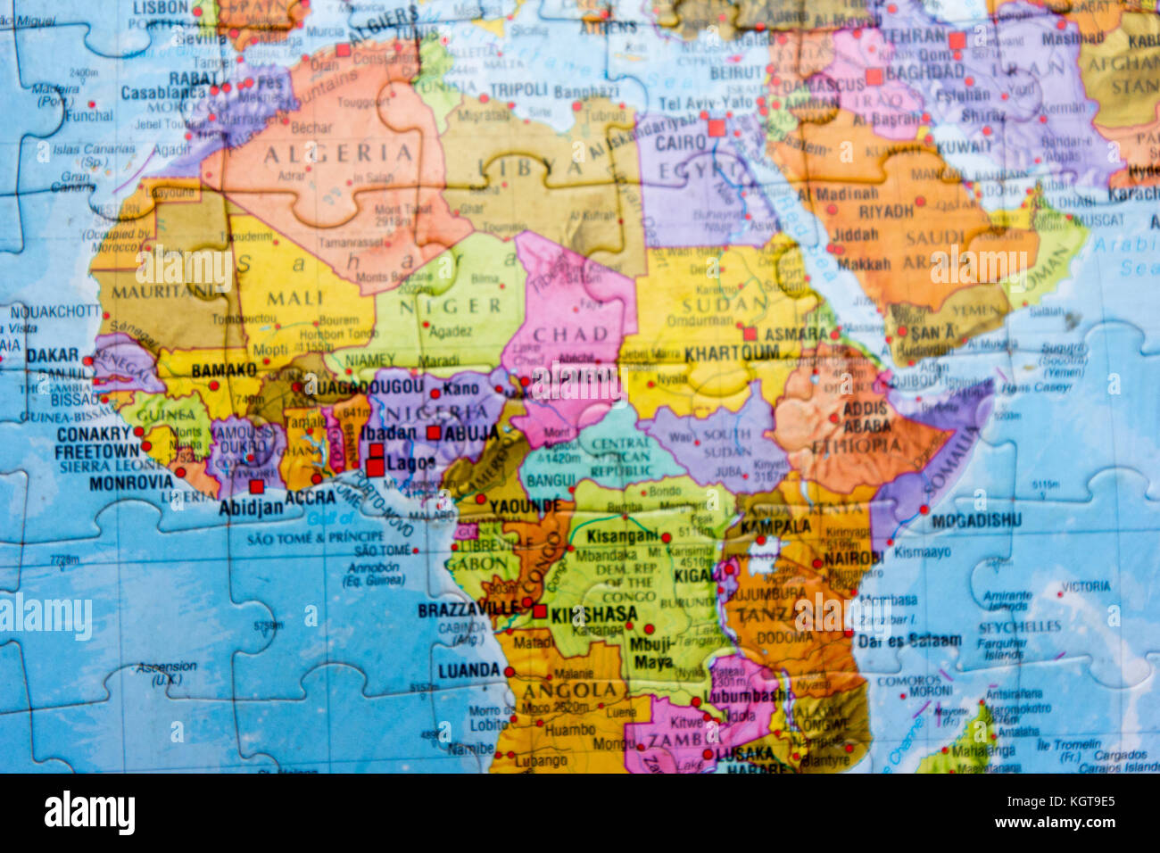 Africa subsahariana cartina immagini e fotografie stock ad alta ...