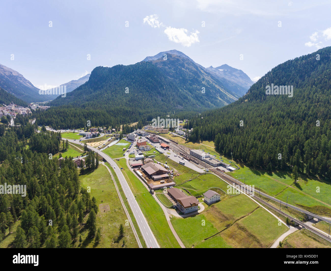 Val roseg engadina immagini e fotografie stock ad alta risoluzione - Alamy