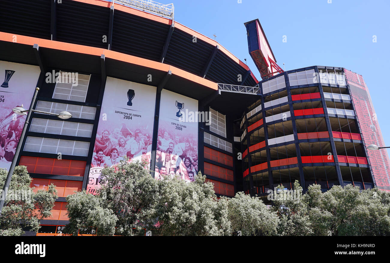The mestalla stadium valencia immagini e fotografie stock ad alta ...