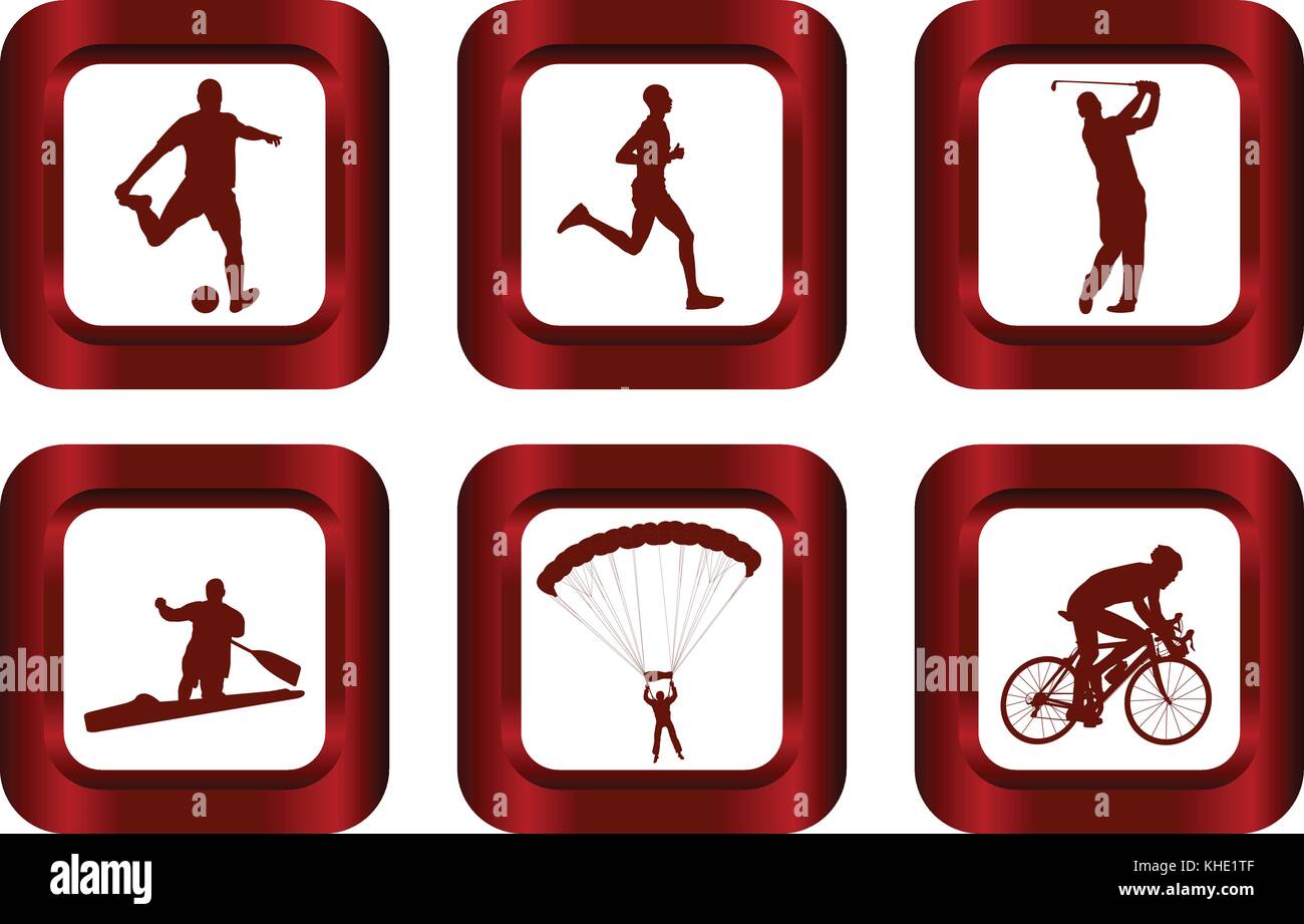 Simbolo dello sport Immagini Vettoriali Stock - Pagina 2 - Alamy