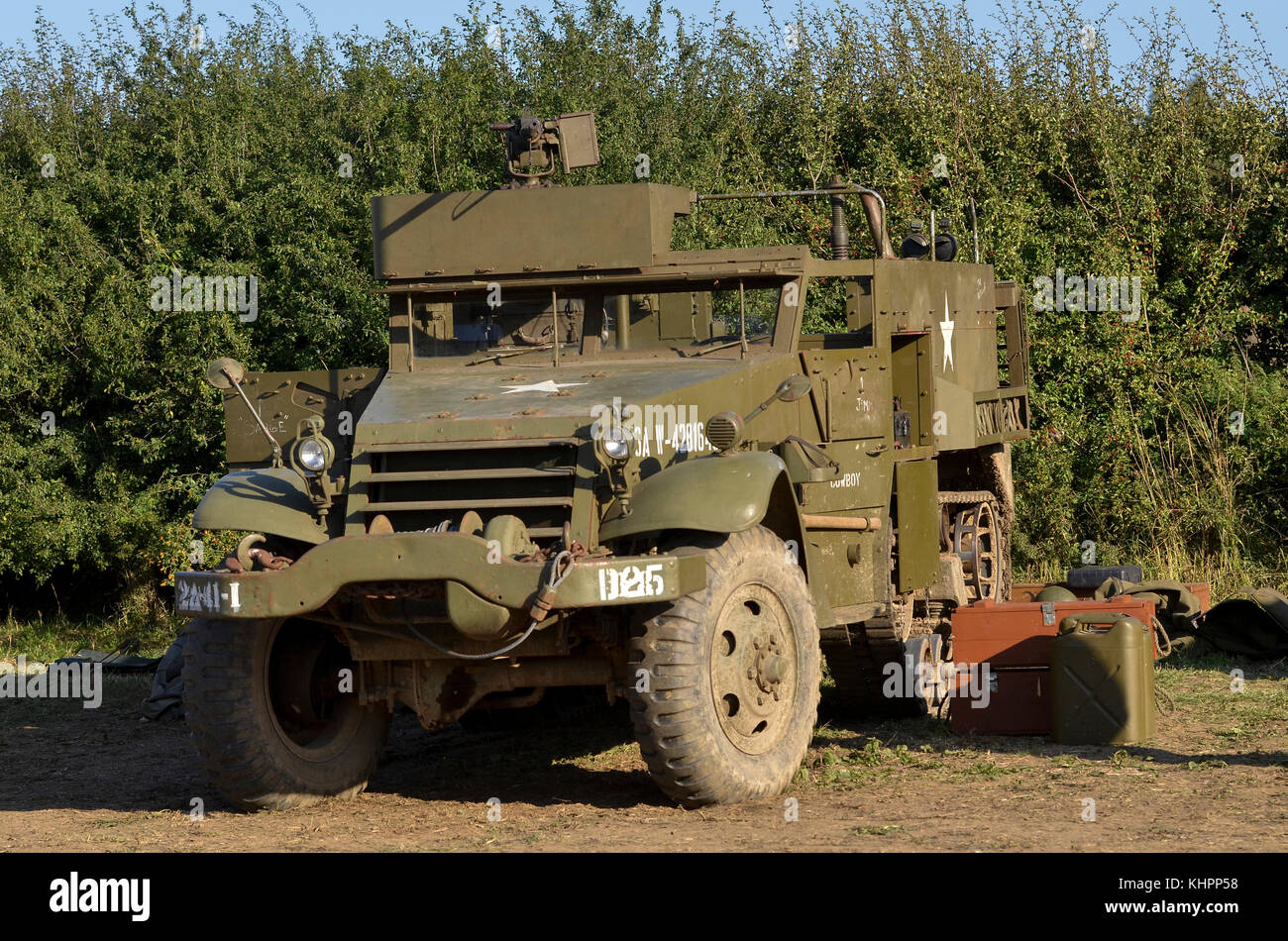 Halftrack wwii immagini e fotografie stock ad alta risoluzione - Alamy