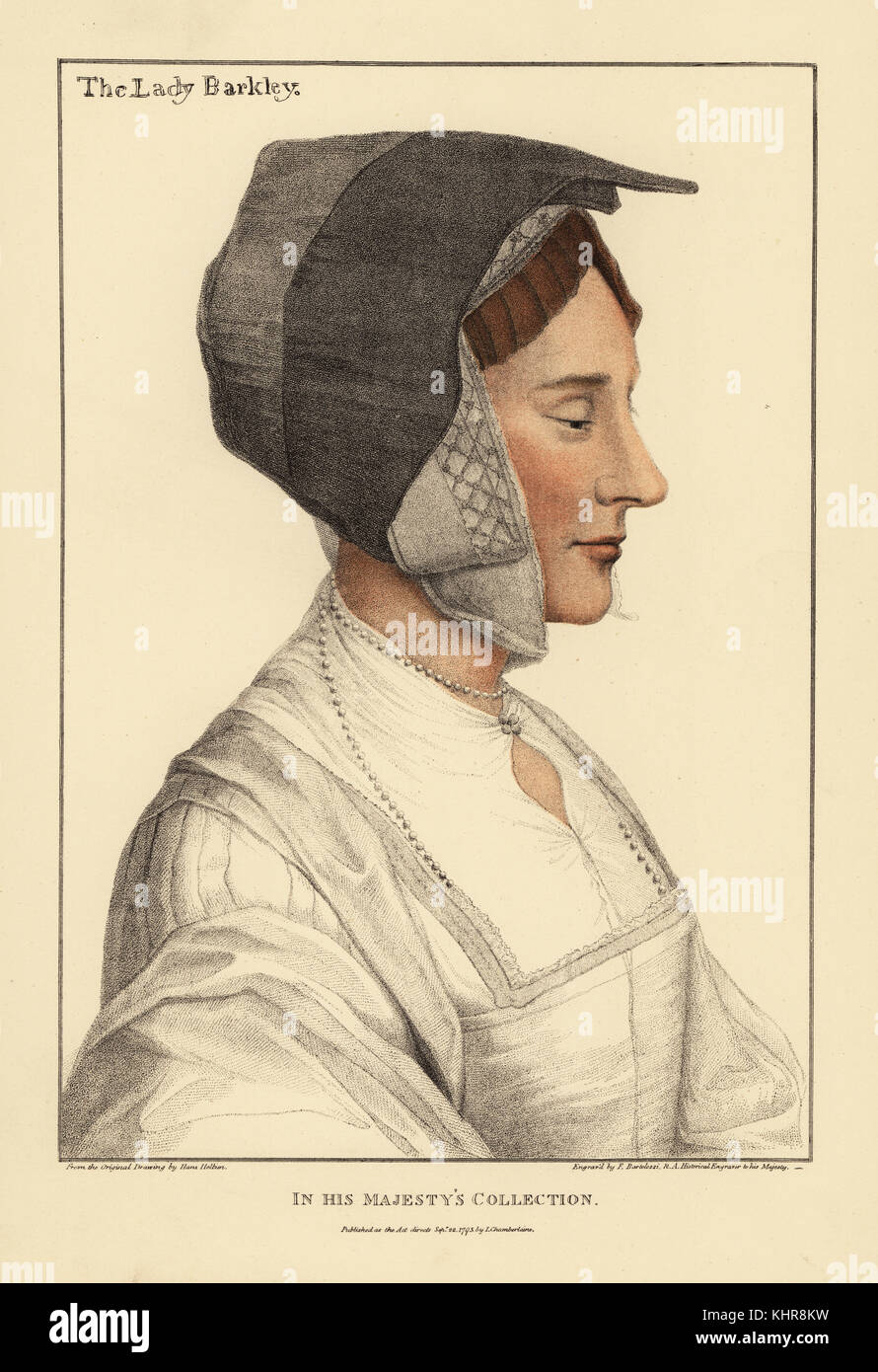 Anne Savage, seconda moglie di Tommaso Signore Berkeley. Signora in ...