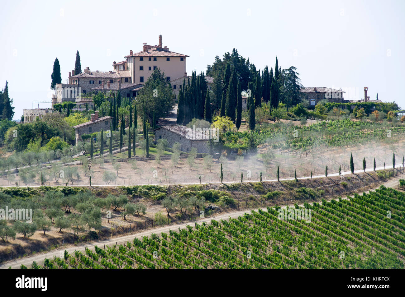 Vicino a gaiole in chianti immagini e fotografie stock ad alta ...