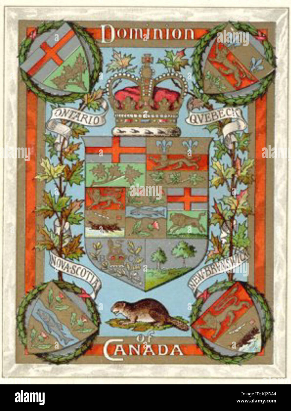 Canadian coat of arms immagini e fotografie stock ad alta risoluzione ...
