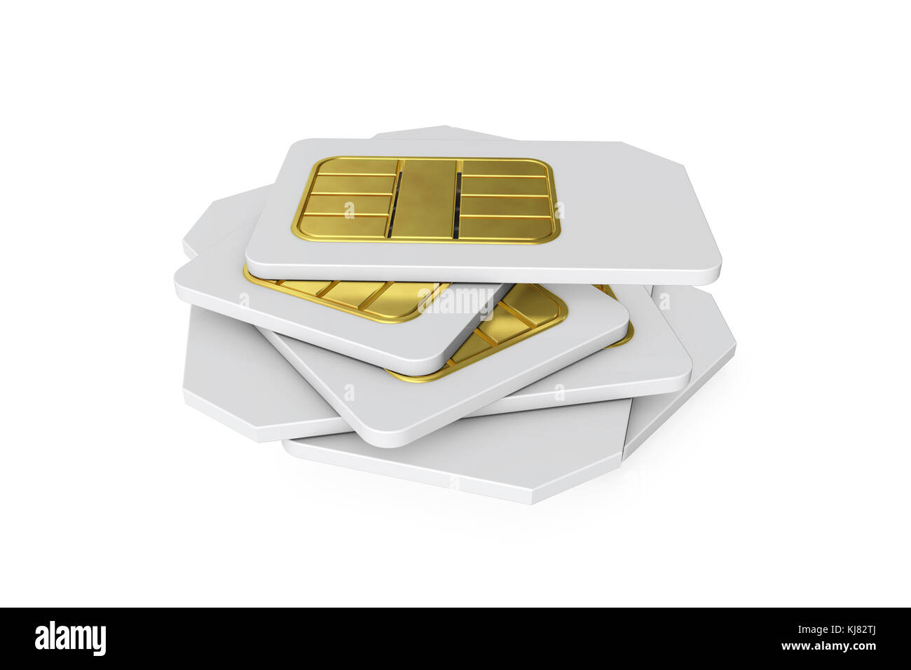 Rendering 3d micro sim card immagini e fotografie stock ad alta ...